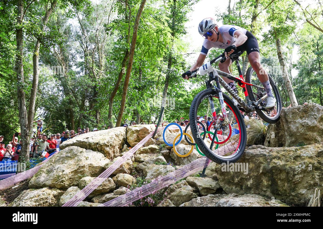 Saint Quentin En Yvelines, France. 28th July, 2024. Olympics, Paris ...