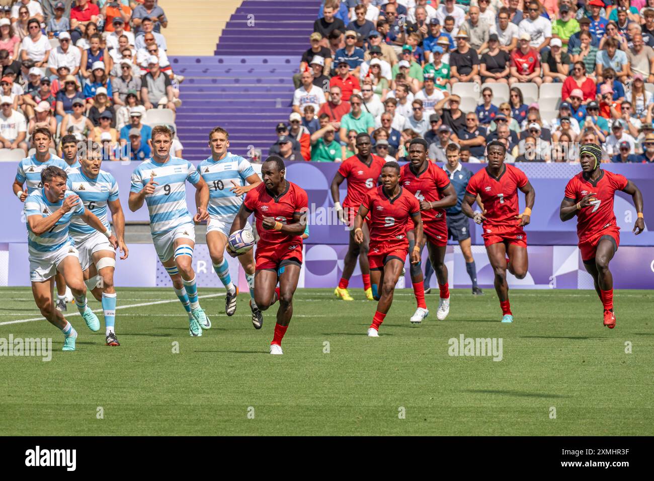 Paris, France - 07 24 2024: Olympic Games Paris 2024. View of the ...