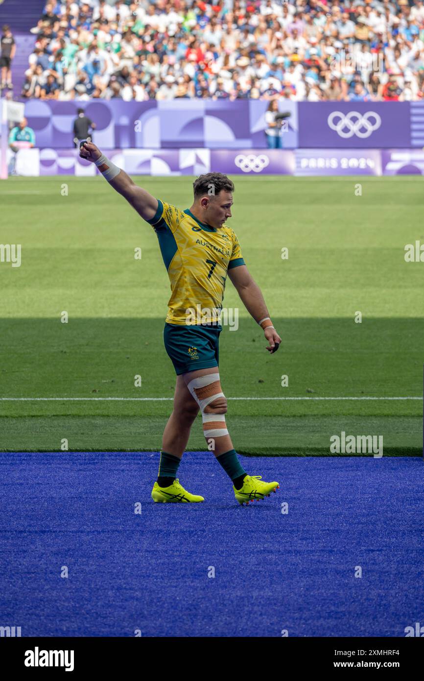 Paris, France - 07 24 2024: Olympic Games Paris 2024. View of the ...