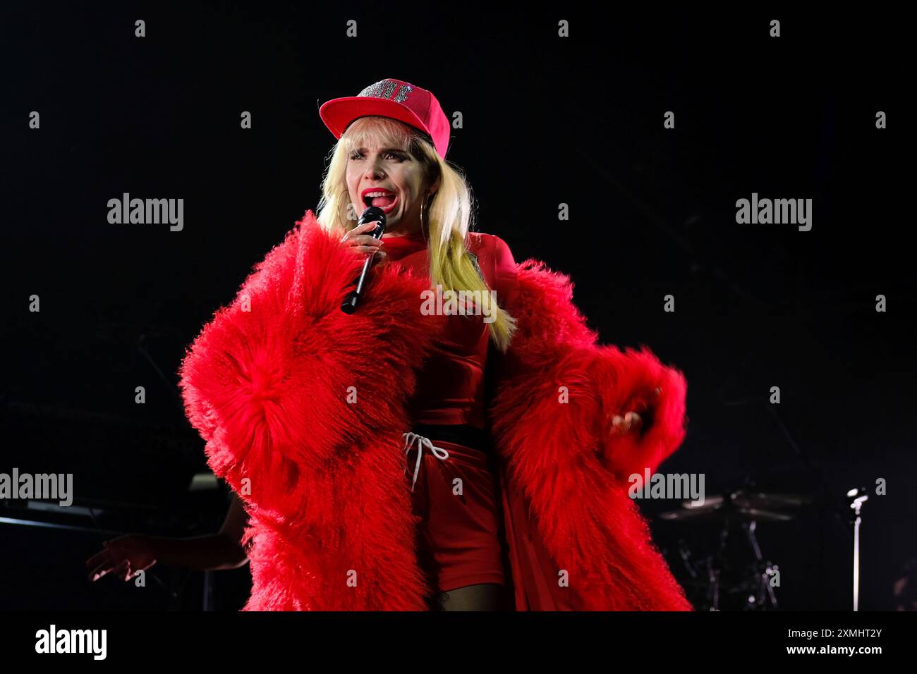 British singer songwriter and actor Paloma Faith Blomfield performing ...