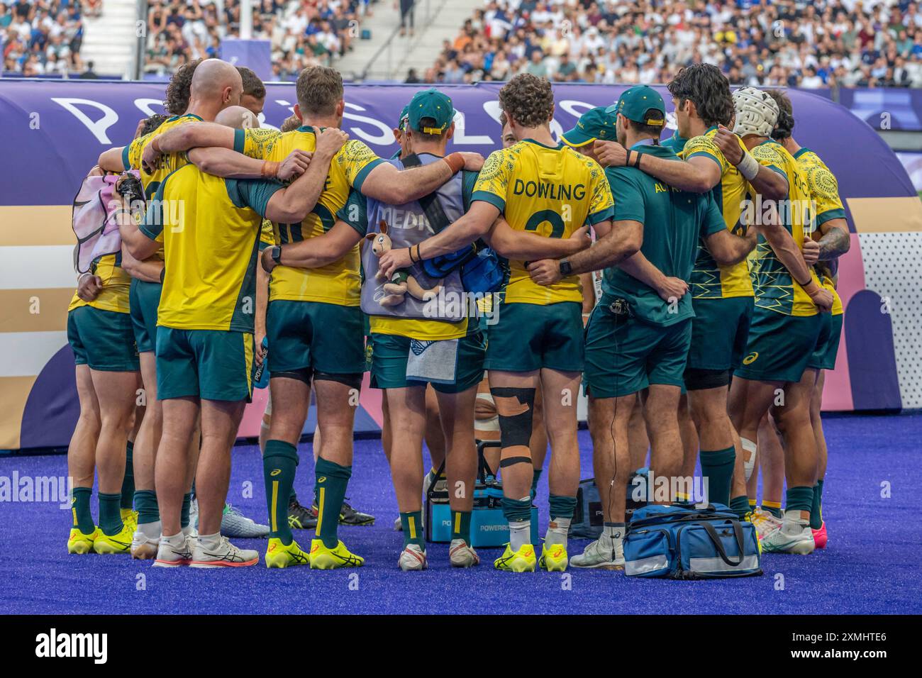 Paris, France - 07 24 2024: Olympic Games Paris 2024. View of the ...