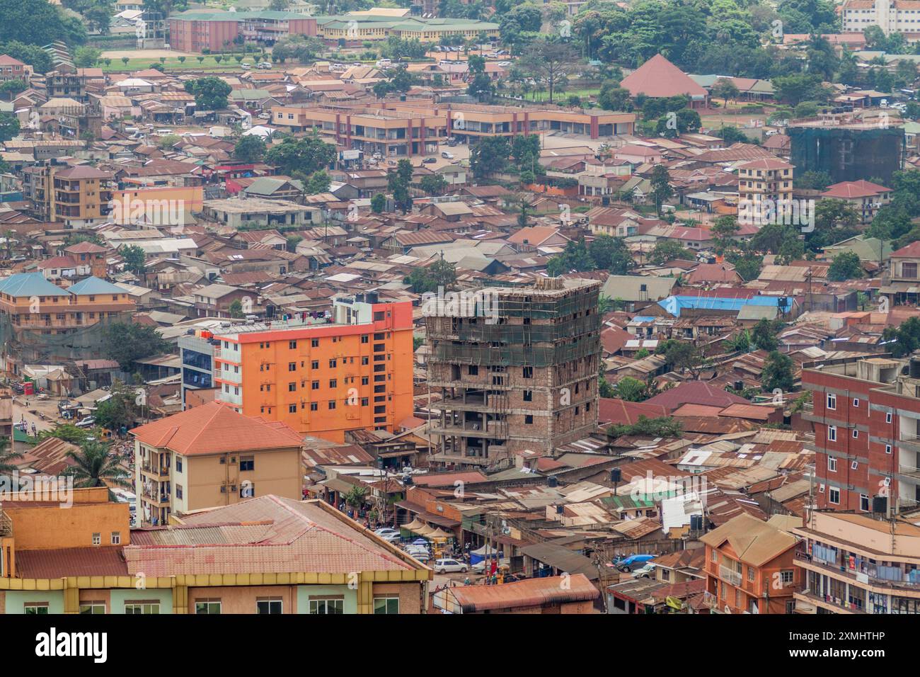 Kampala city downtown hi-res stock photography and images - Alamy