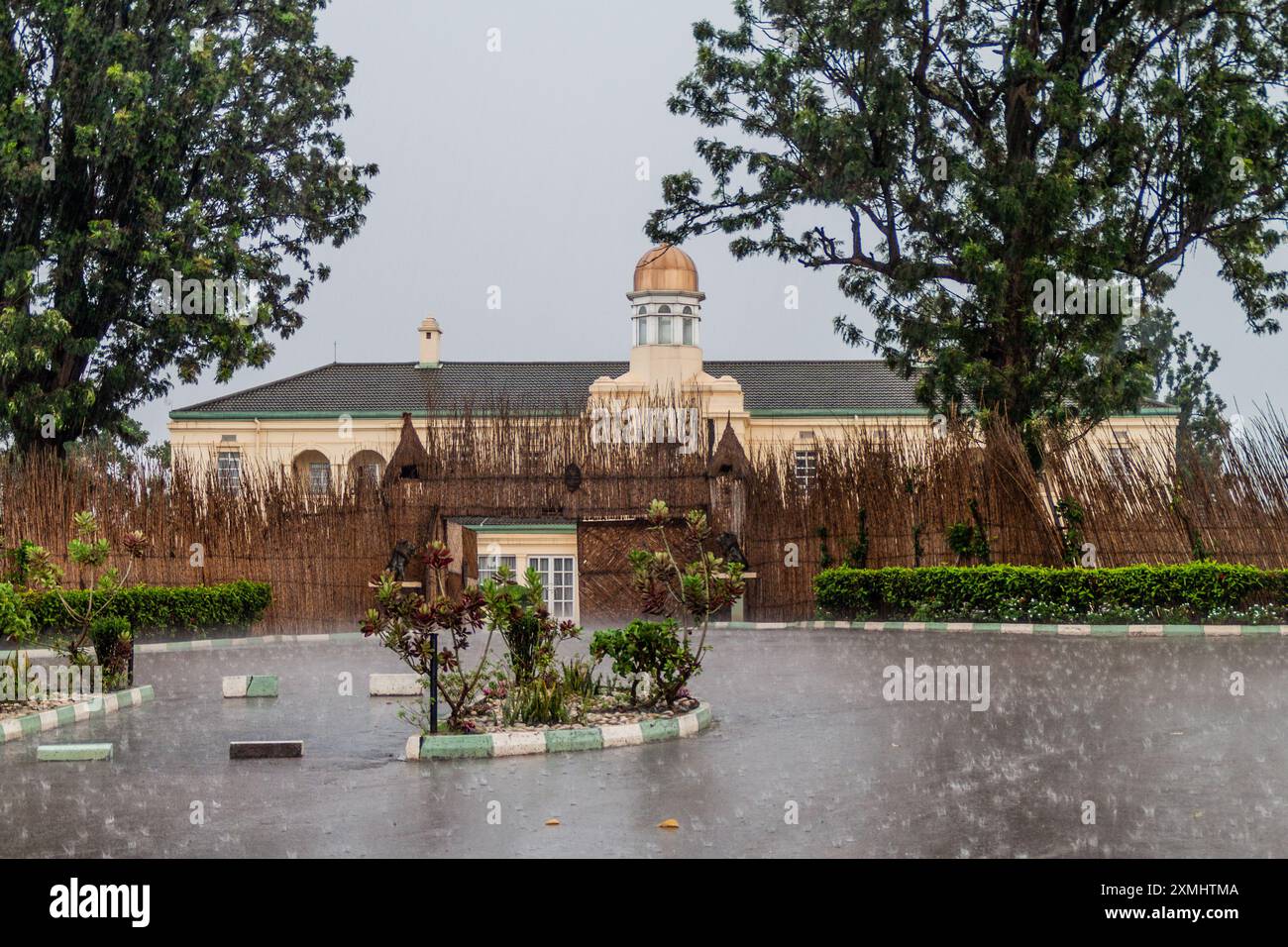 Royal Palace of the King of Buganda in Kampala, Uganda Stock Photo - Alamy