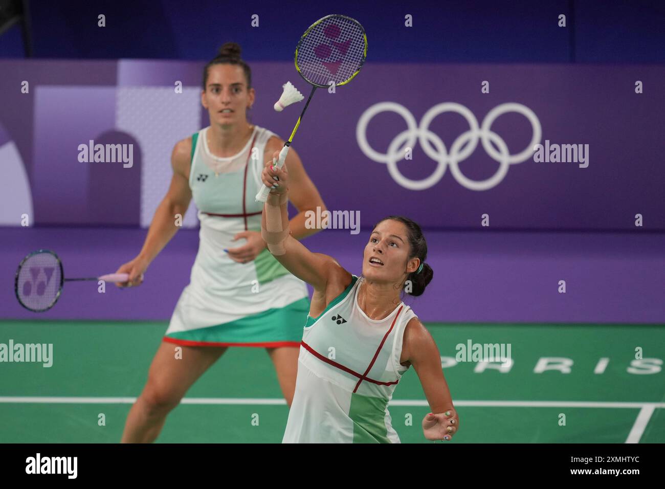 Bulgaria's Gabriela Stoeva, right, and Stefani Stoefa against China's ...