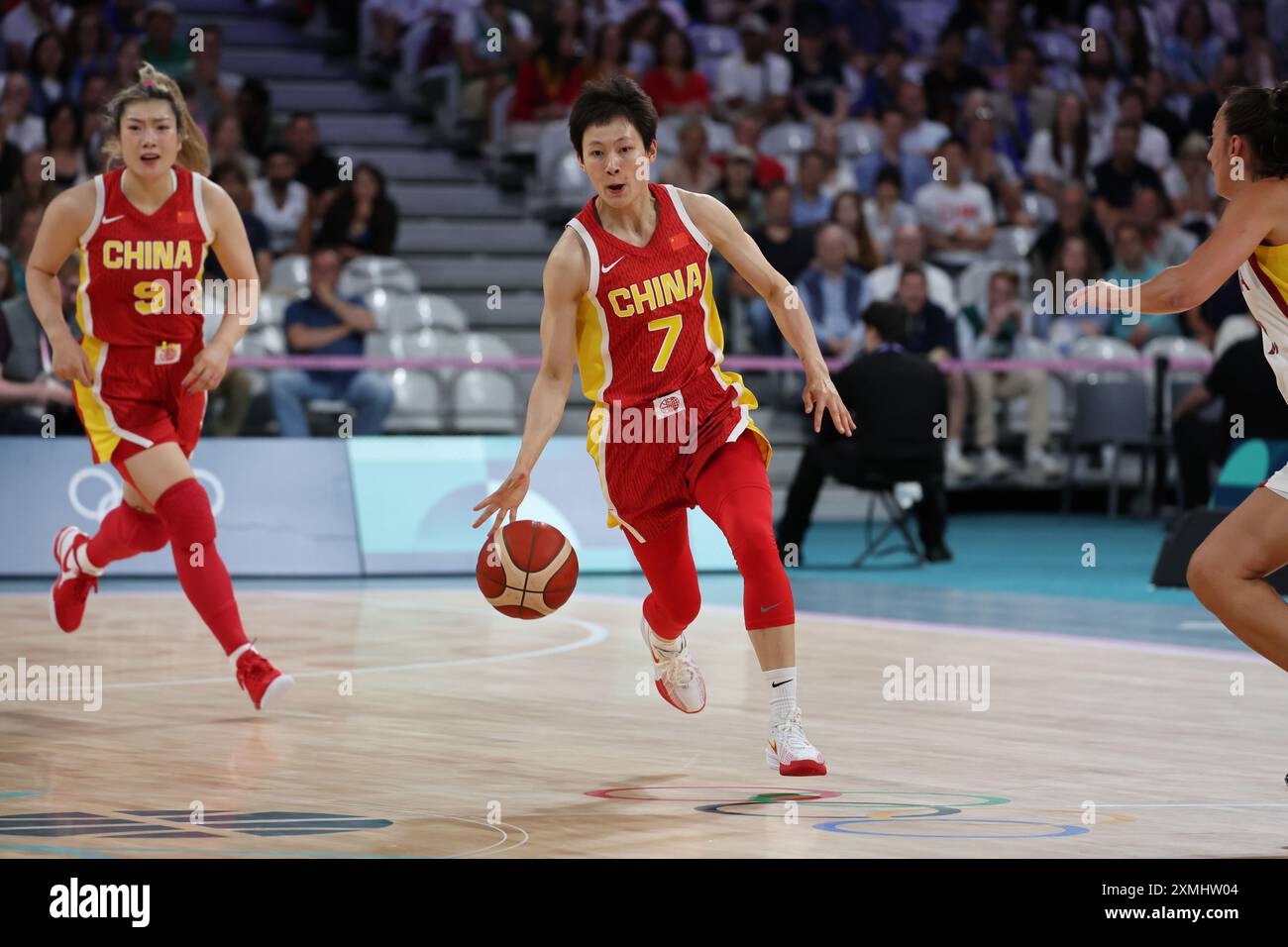 Yang Liwei of China, Basketball, Women's Group Phase - Group A between ...