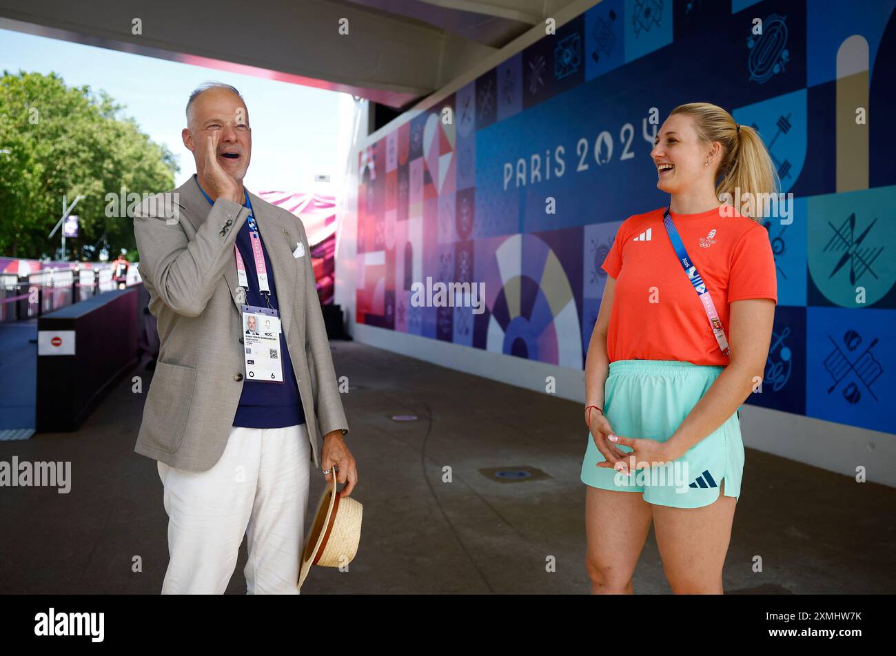 Hungary Minister of Defense and Sport Kristof Szalay-Bobrovniczky ...