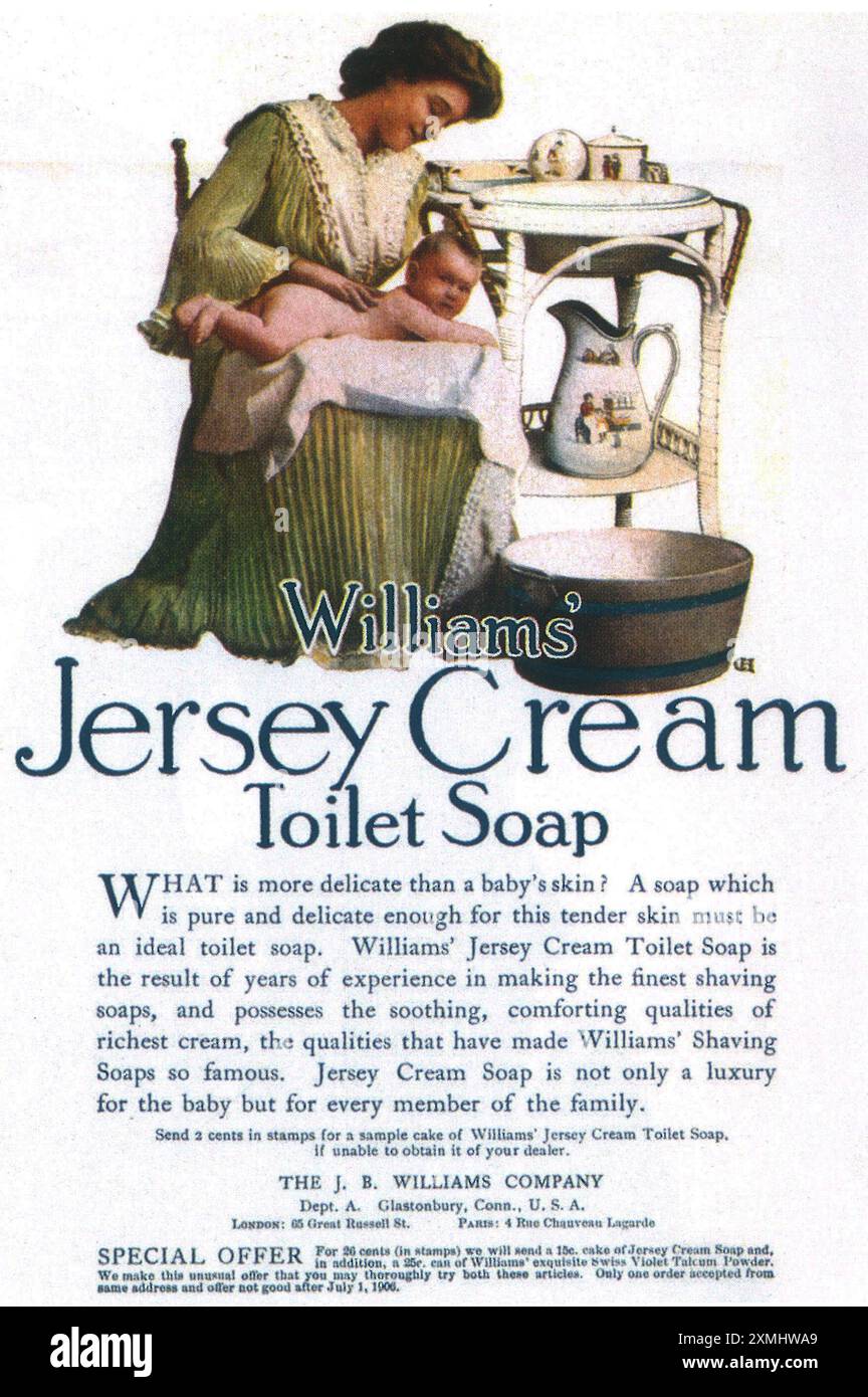 Cream soaps Cut Out Stock Images & Pictures - Alamy