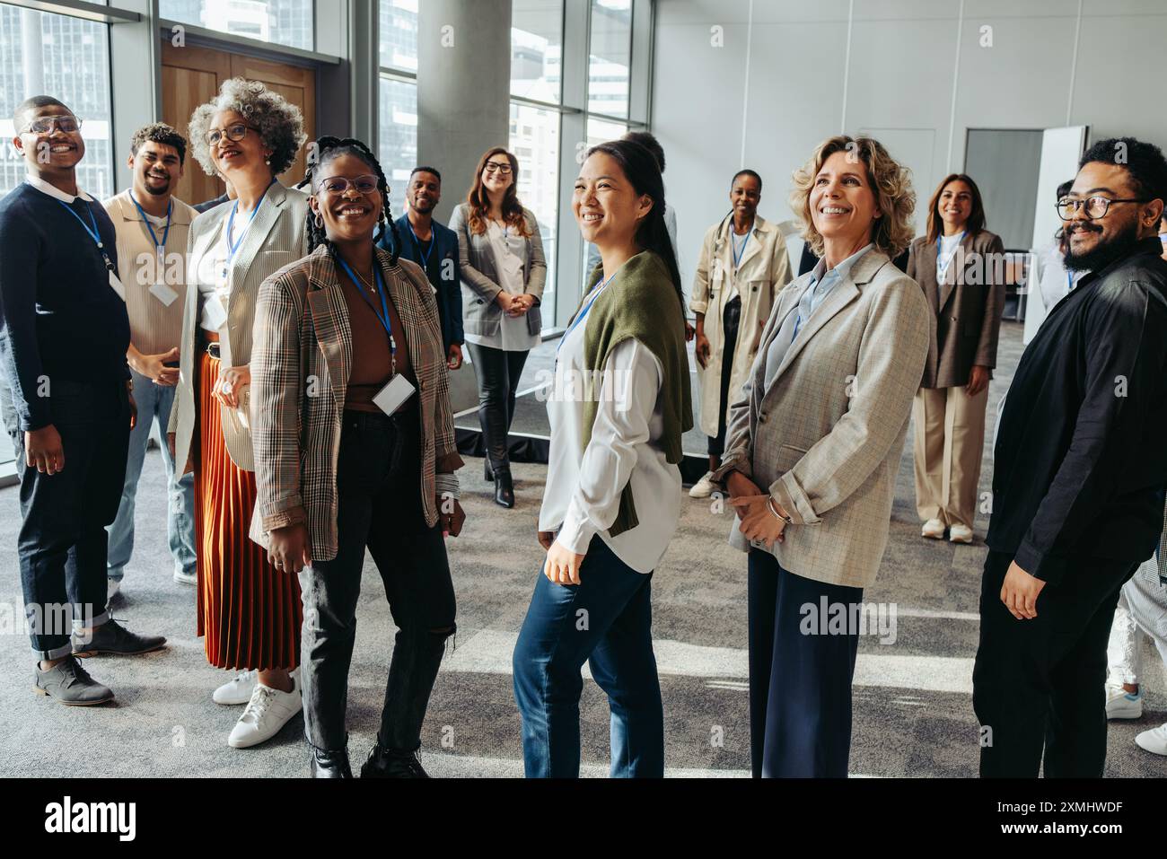 People attending seminar hi-res stock photography and images - Alamy
