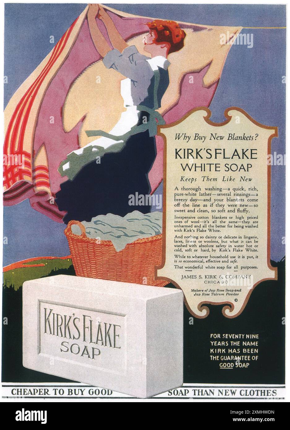 Retro advert soap Cut Out Stock Images & Pictures - Alamy