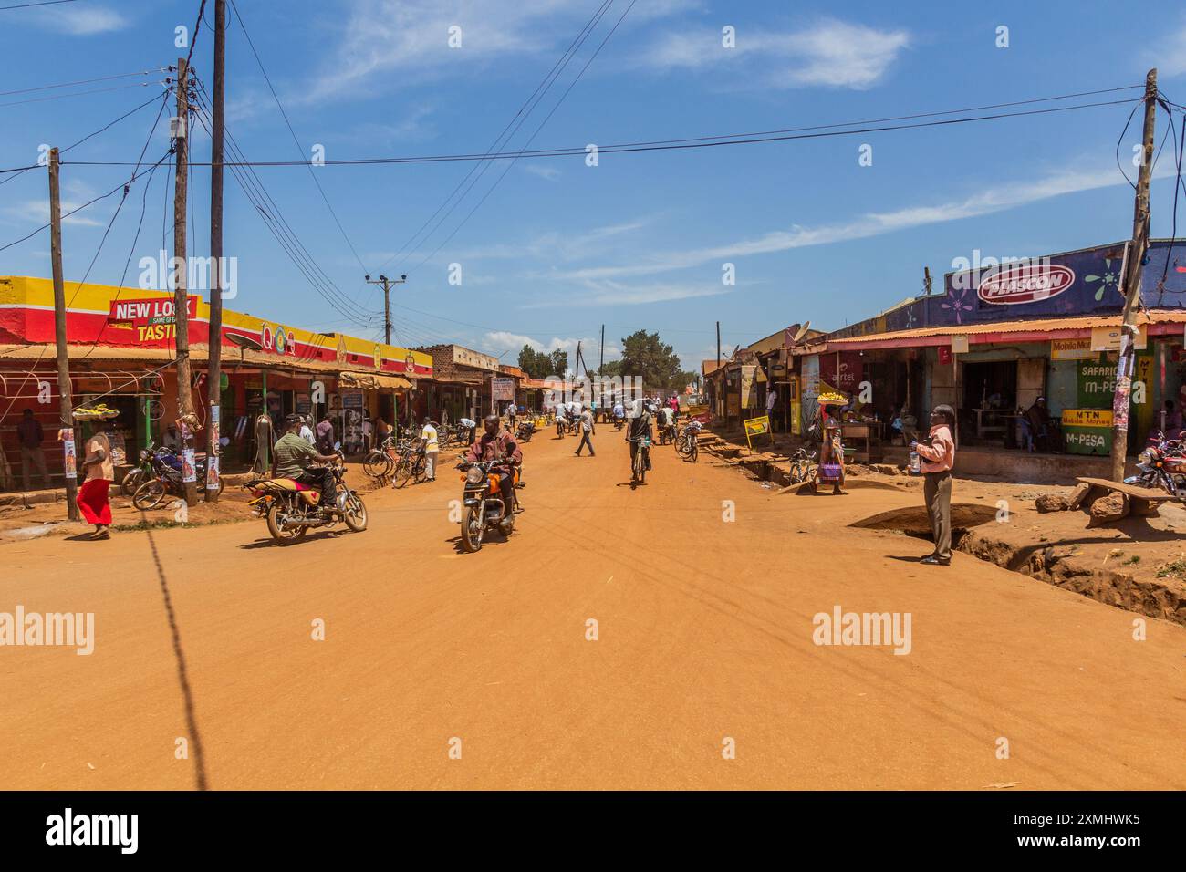 Busia border hi-res stock photography and images - Alamy