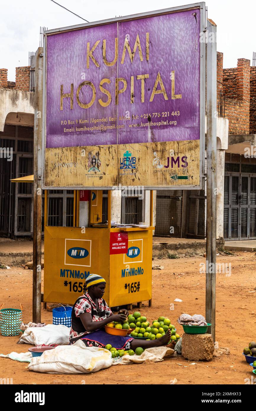 KUMI, UGANDA - FEBRUARY 25, 2020: Kumi hospital sign, Uganda Stock ...