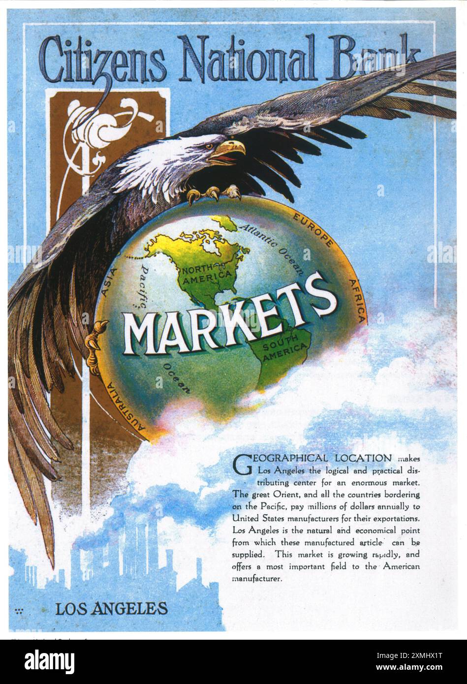 Vintage bank ad hi-res stock photography and images - Alamy