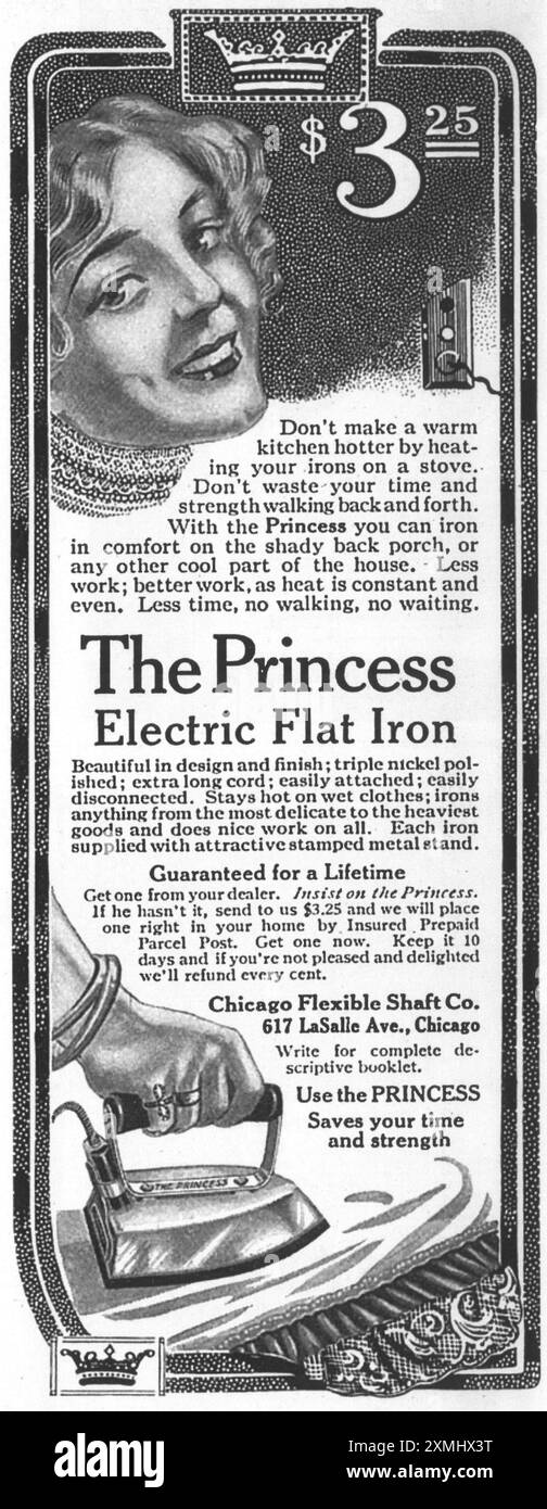 Vintage iron advert hi-res stock photography and images - Alamy