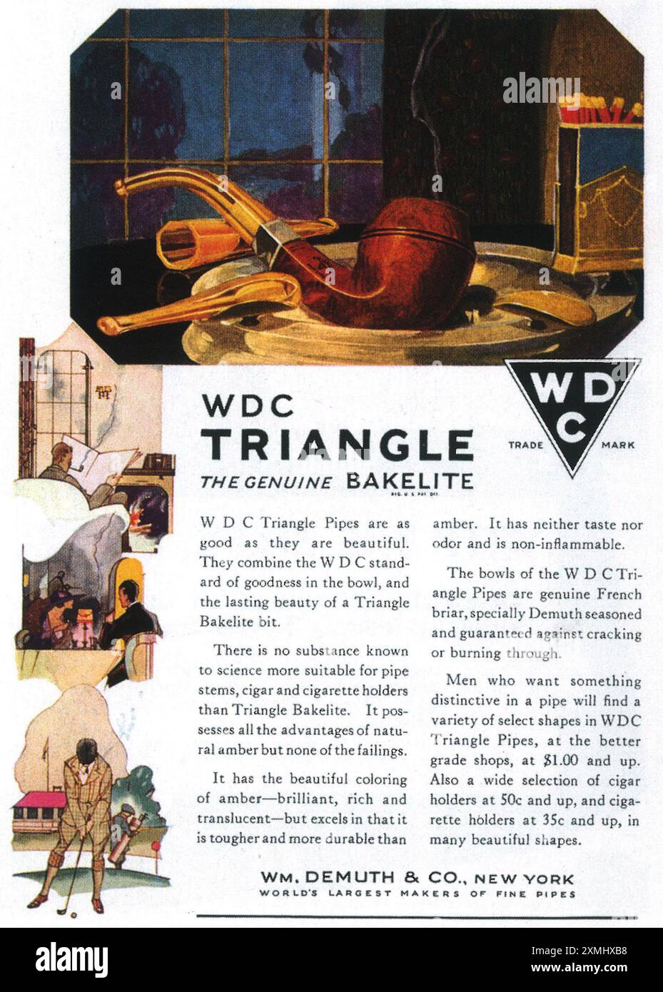 Old smoking advertisements hi-res stock photography and images - Alamy