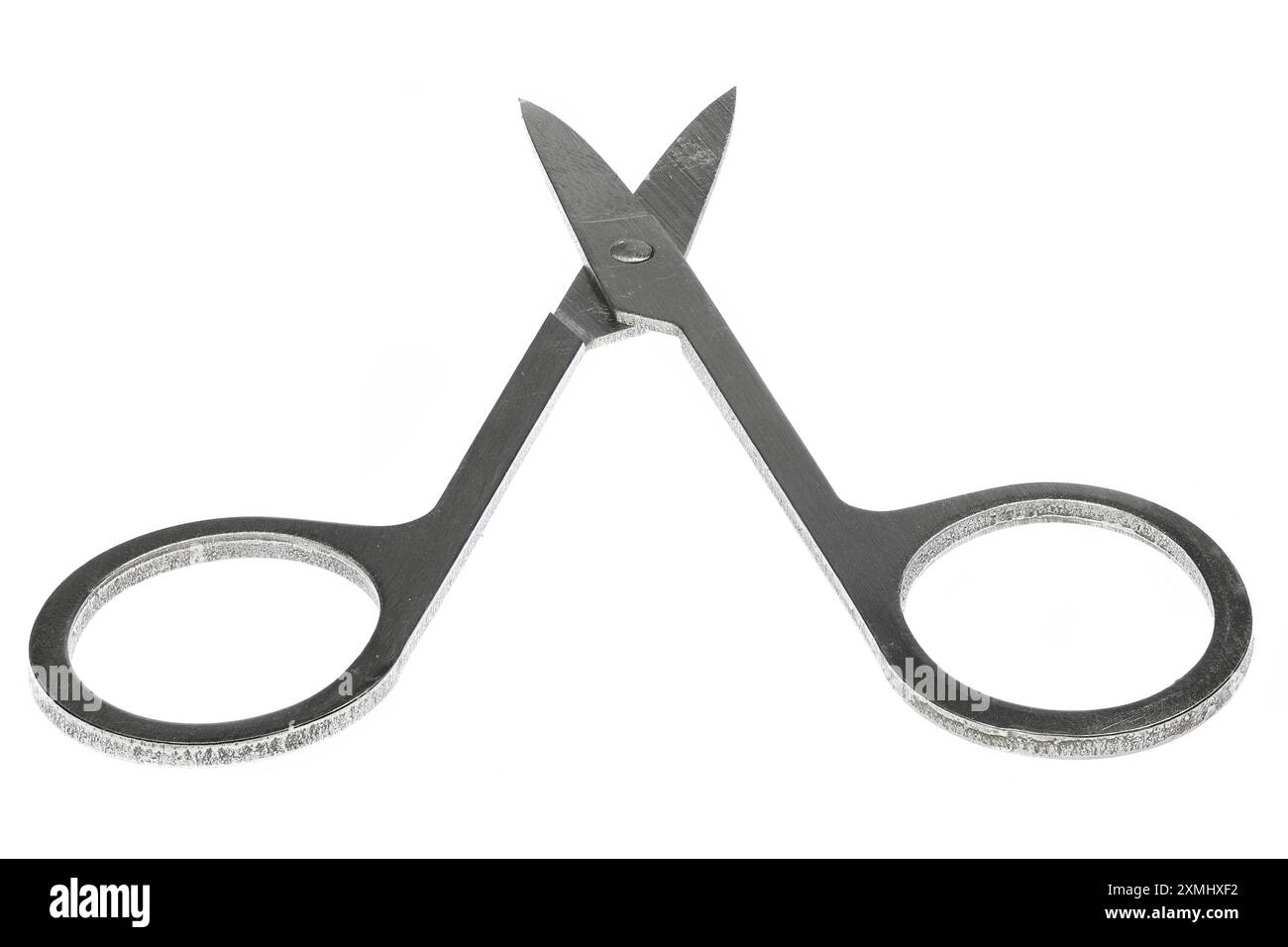 nail scissors isolated on white background Stock Photo - Alamy