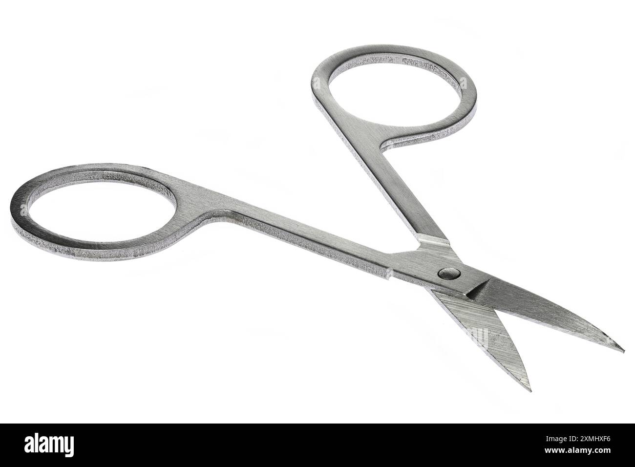 nail scissors isolated on white background Stock Photo - Alamy