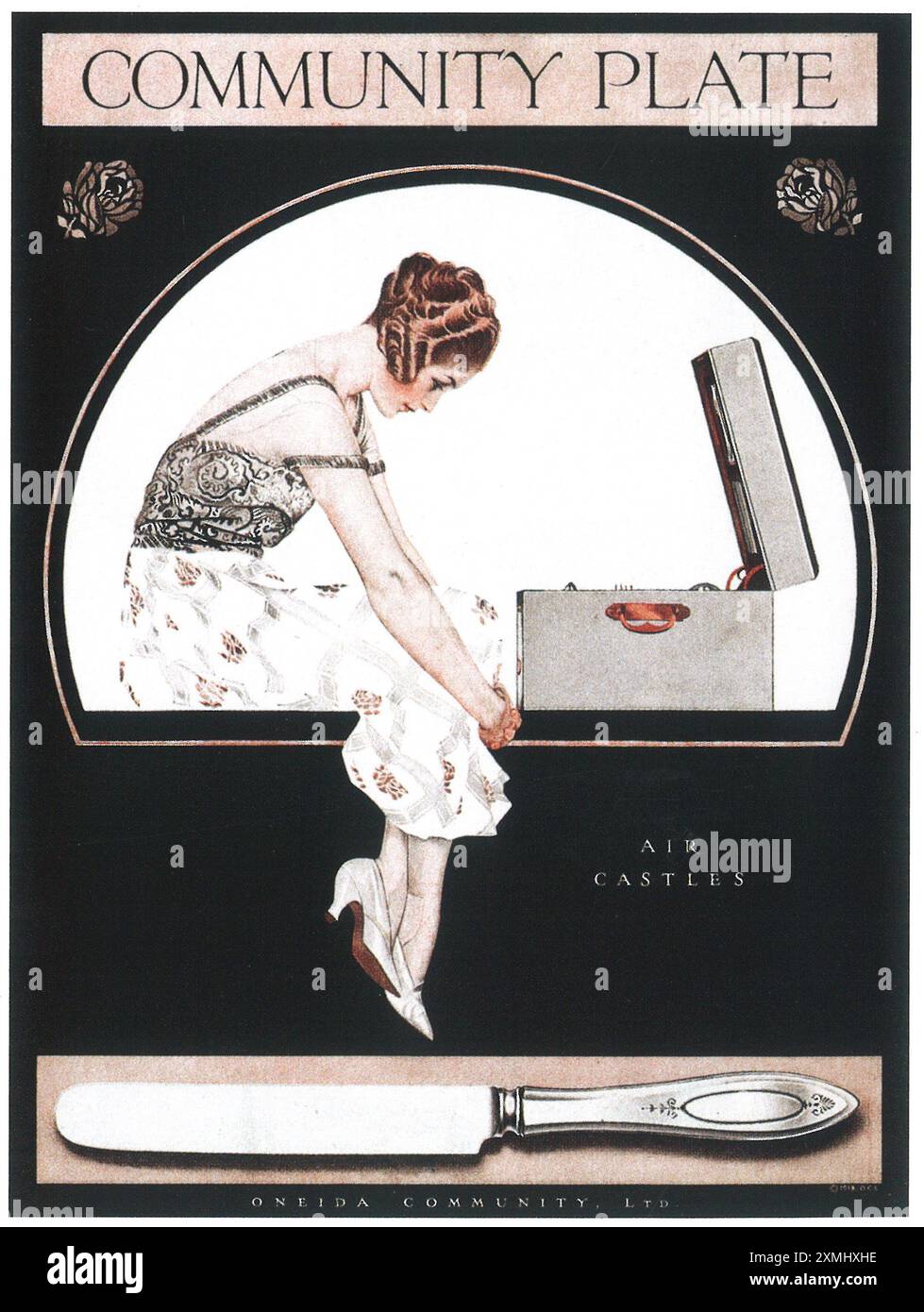 Vintage ad plate hi-res stock photography and images - Alamy