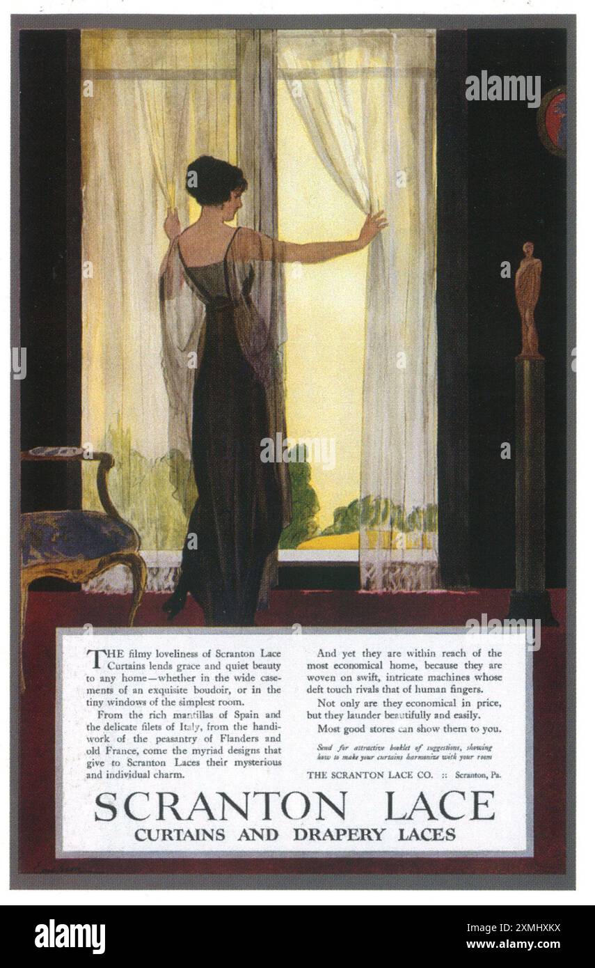 Home window curtains Cut Out Stock Images & Pictures - Alamy