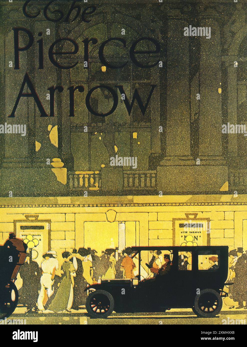 1910 Pierce-Arrow Motor Car Co. Touring Automobile ad - Myron Perley ...