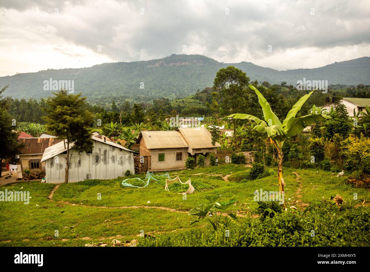 View of Budadiri village, eastern Uganda Stock Photo - Alamy