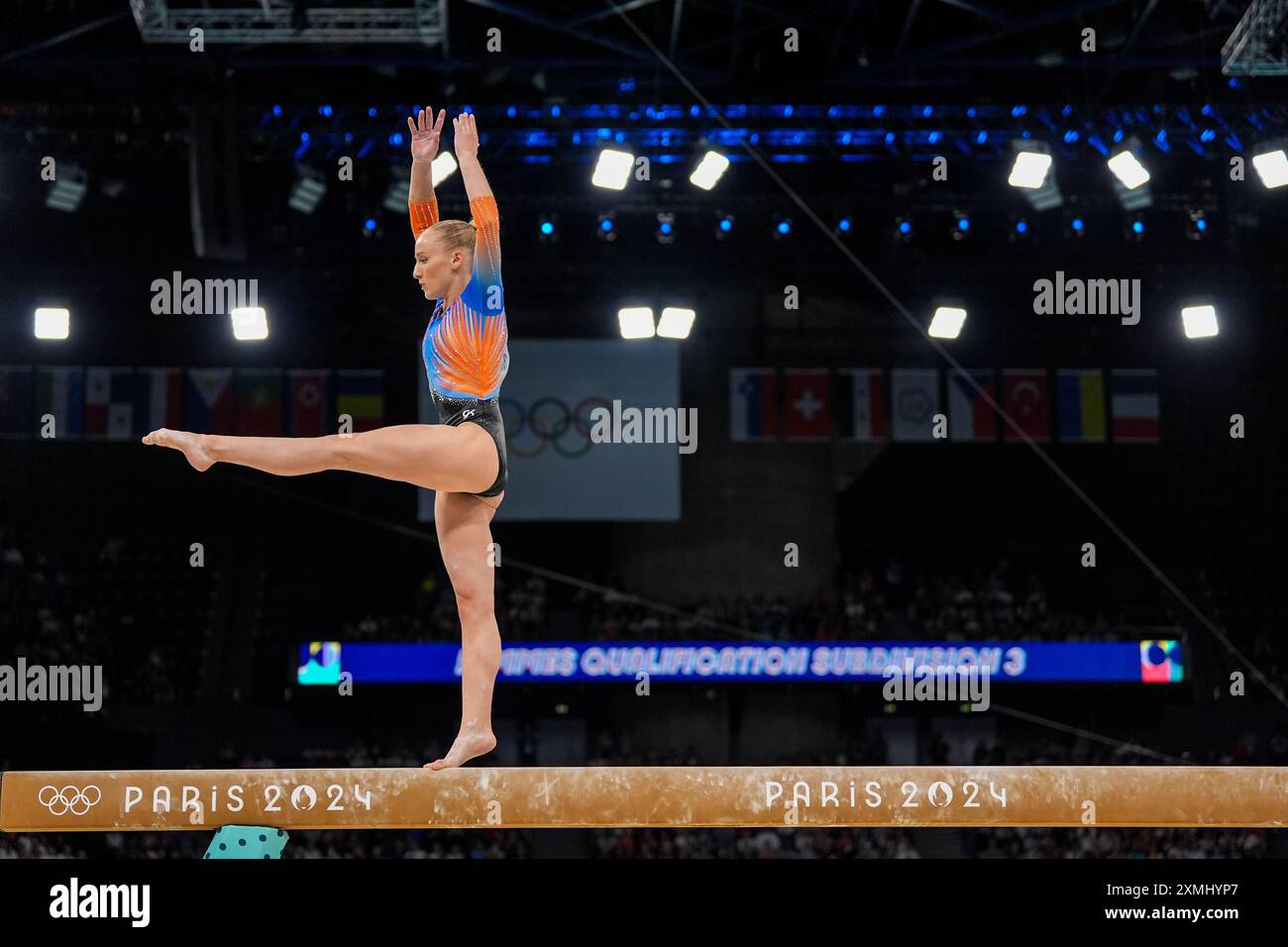 PARIS, FRANCE - JULY 28: Sanne Wevers of the Netherlands competing in ...