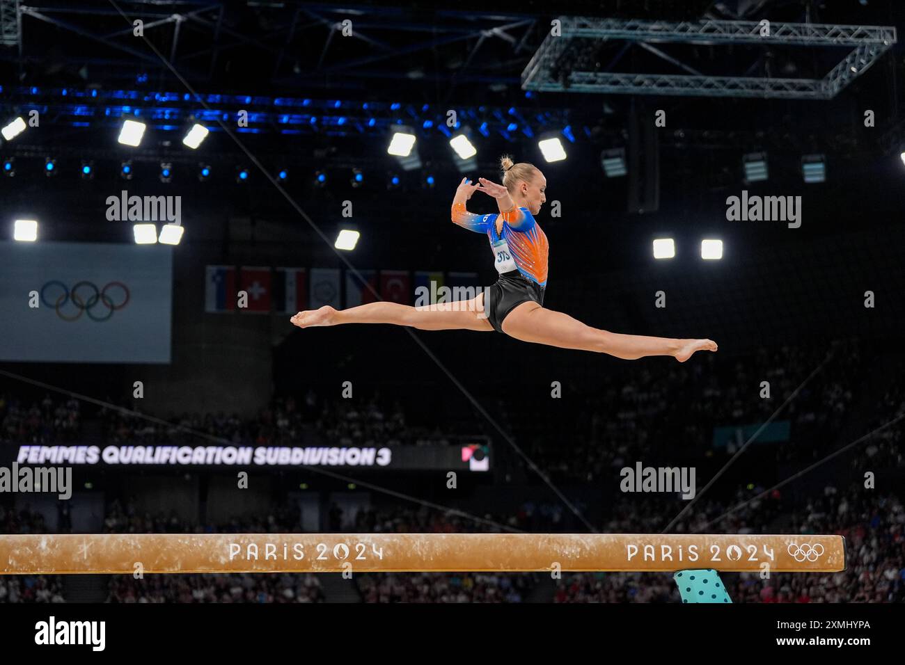 PARIS, FRANCE - JULY 28: Sanne Wevers of the Netherlands competing in ...