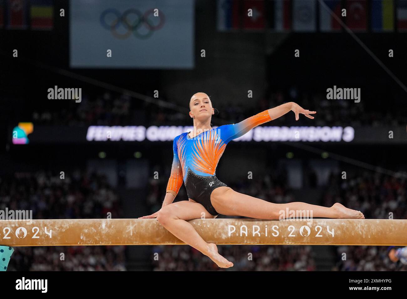 Artistic gymnastics olympic games paris 2024 hi-res stock photography ...