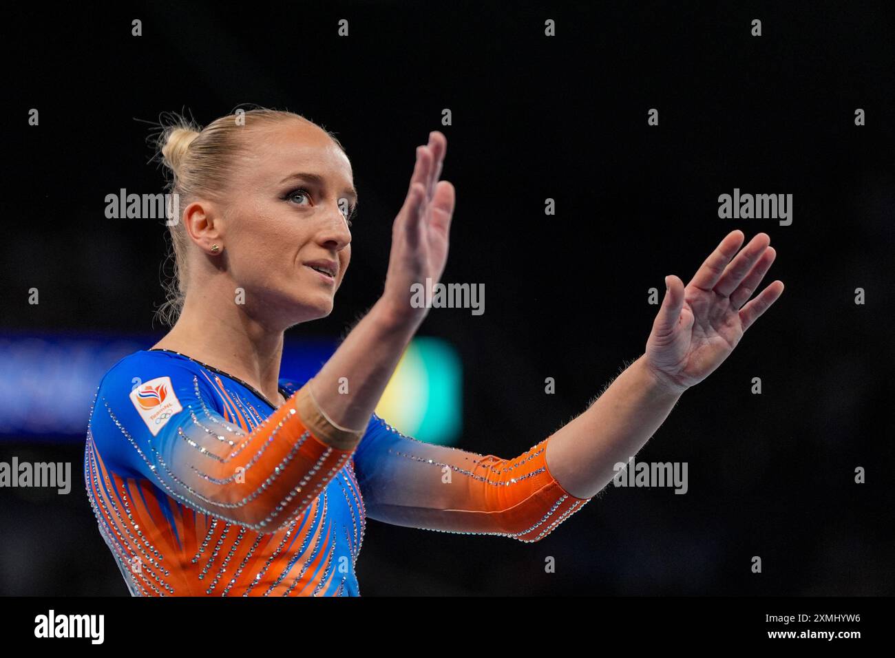 PARIS, FRANCE - JULY 28: Sanne Wevers of the Netherlands competing in ...
