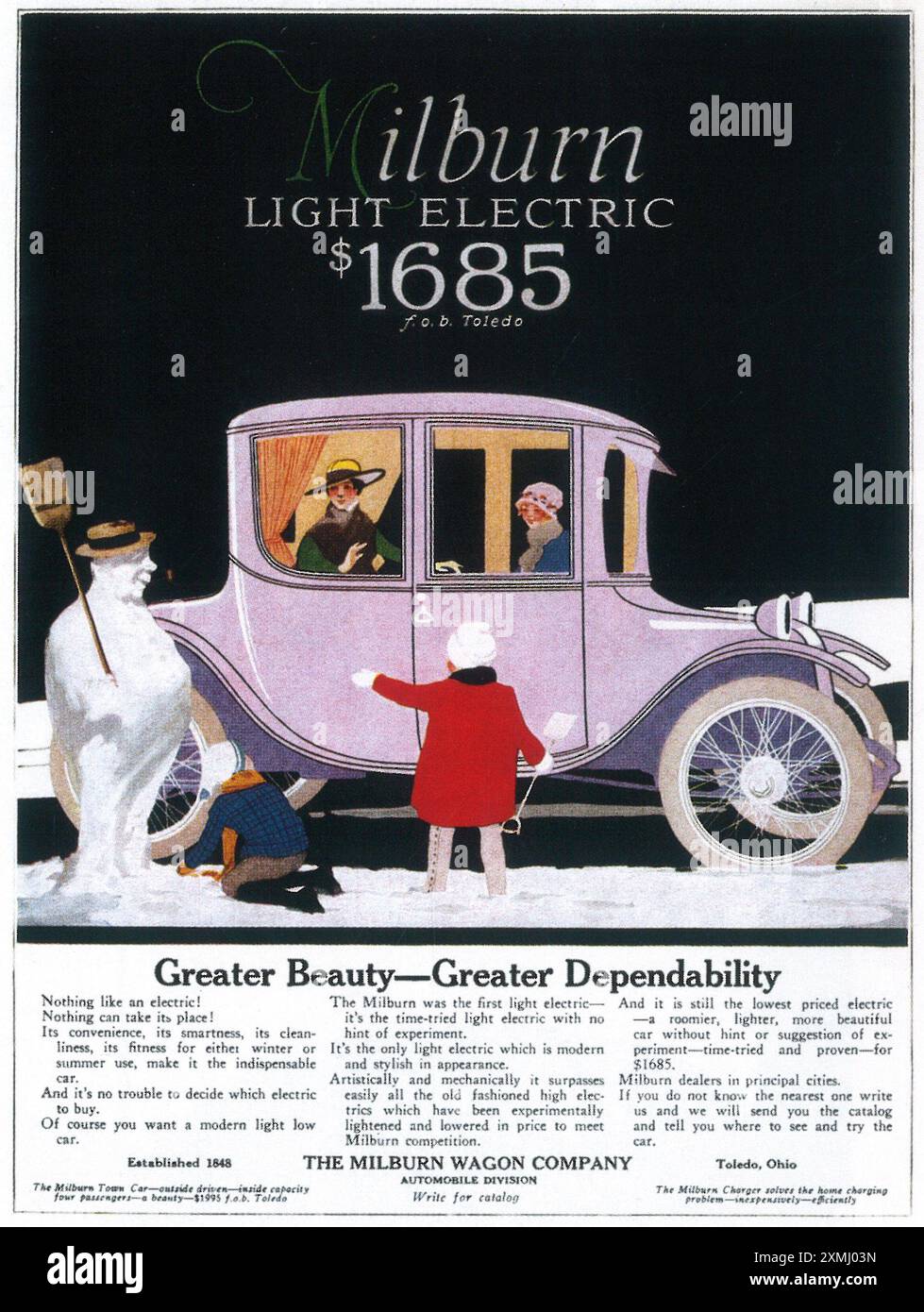 Milburn light electric car hi-res stock photography and images - Alamy