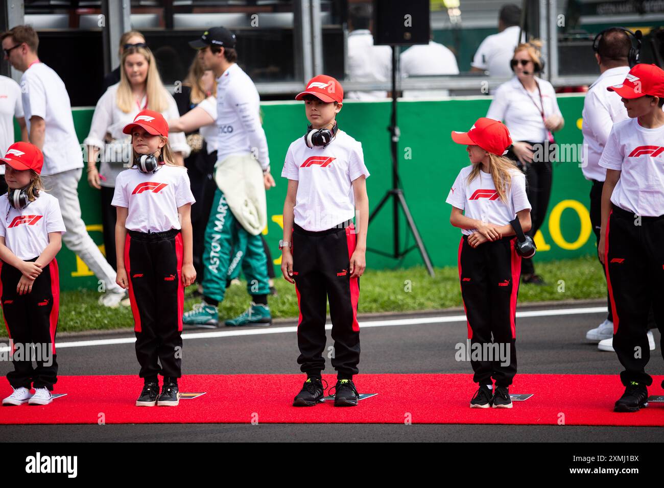 F1 Kids grid during the Formula 1 Rolex Belgian Grand Prix 2024, 14th ...