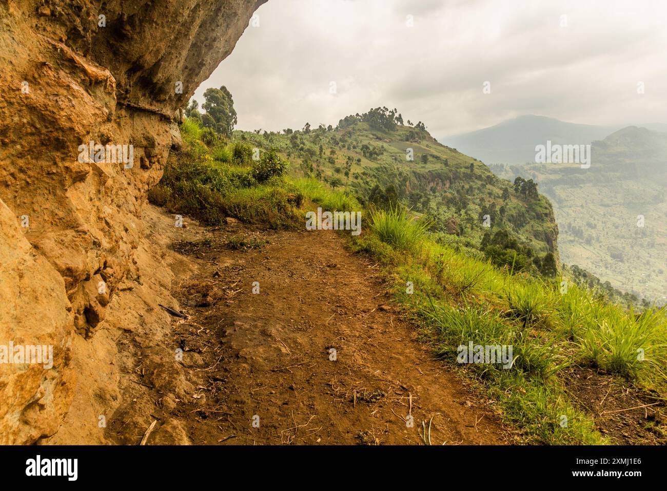 Cliffs near Mount Elgon, Uganda Stock Photo - Alamy