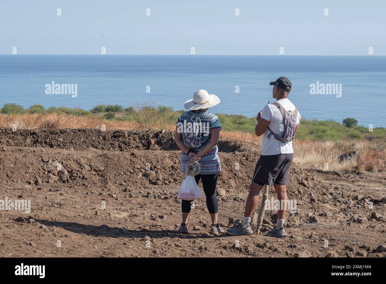 Saint-Paul, Reunion island, France, 28 July 2024. A group of local ...