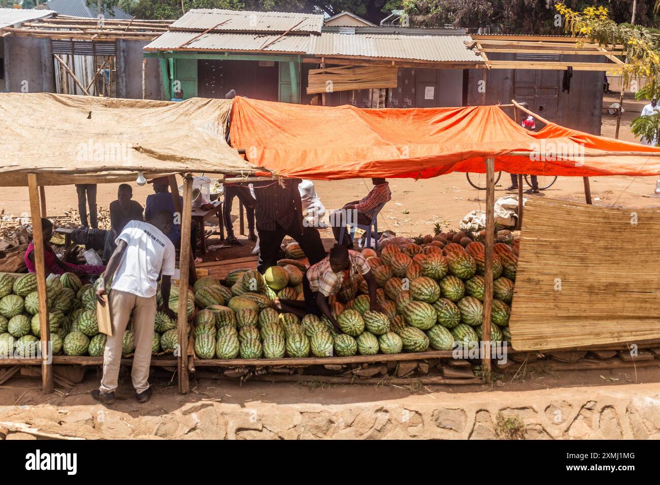 Water melon seller hi-res stock photography and images - Alamy