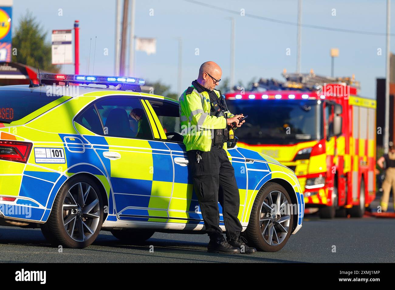Skode police vehicles hi-res stock photography and images - Alamy