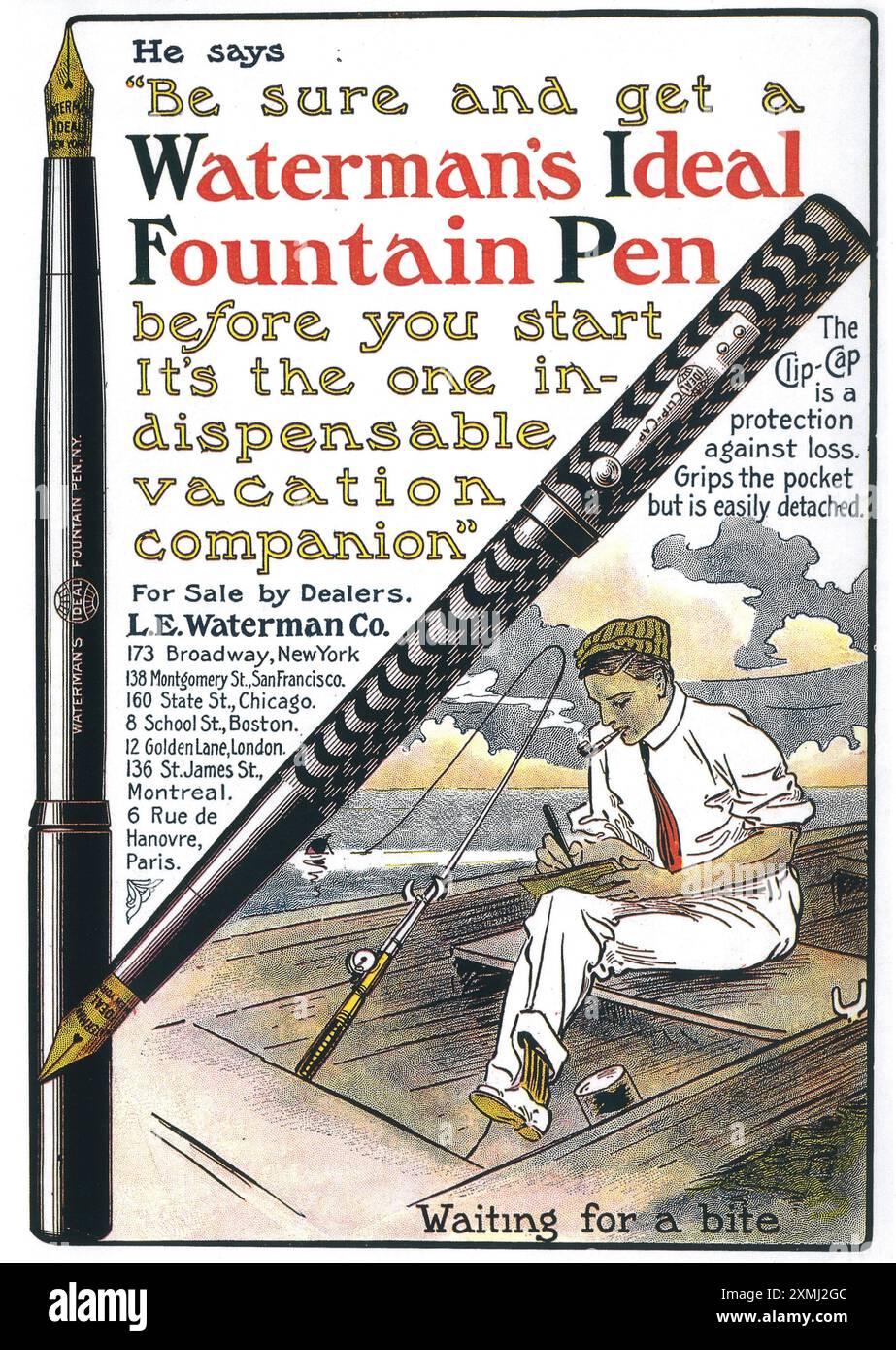 Waterman fountain pen hi-res stock photography and images - Alamy