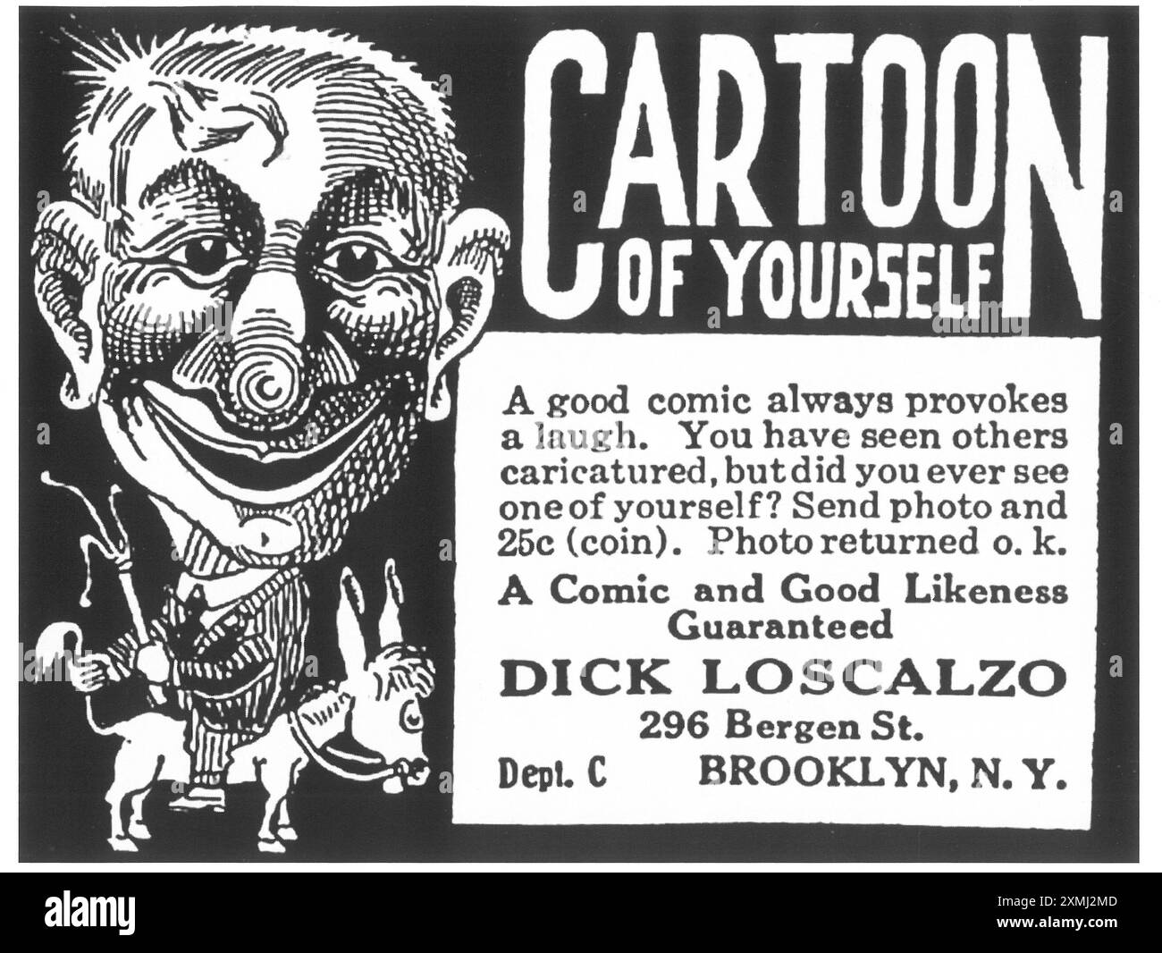 Cartoon advertisement us hi-res stock photography and images - Alamy