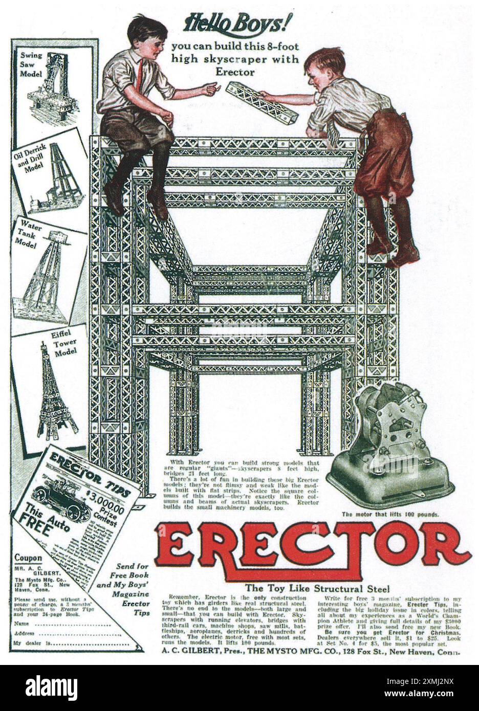 Erector sets hi-res stock photography and images - Alamy
