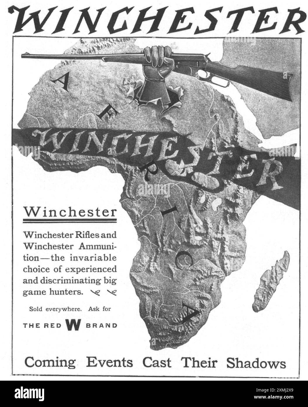 Winchester gun ads hi-res stock photography and images - Alamy