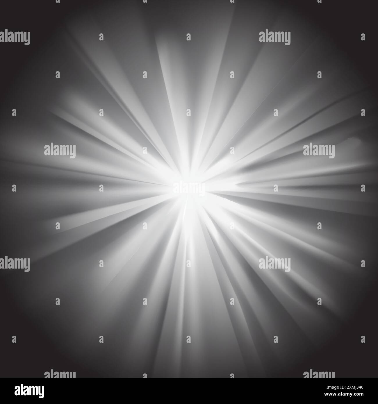 White sun rays with flare Stock Vector Image & Art - Alamy