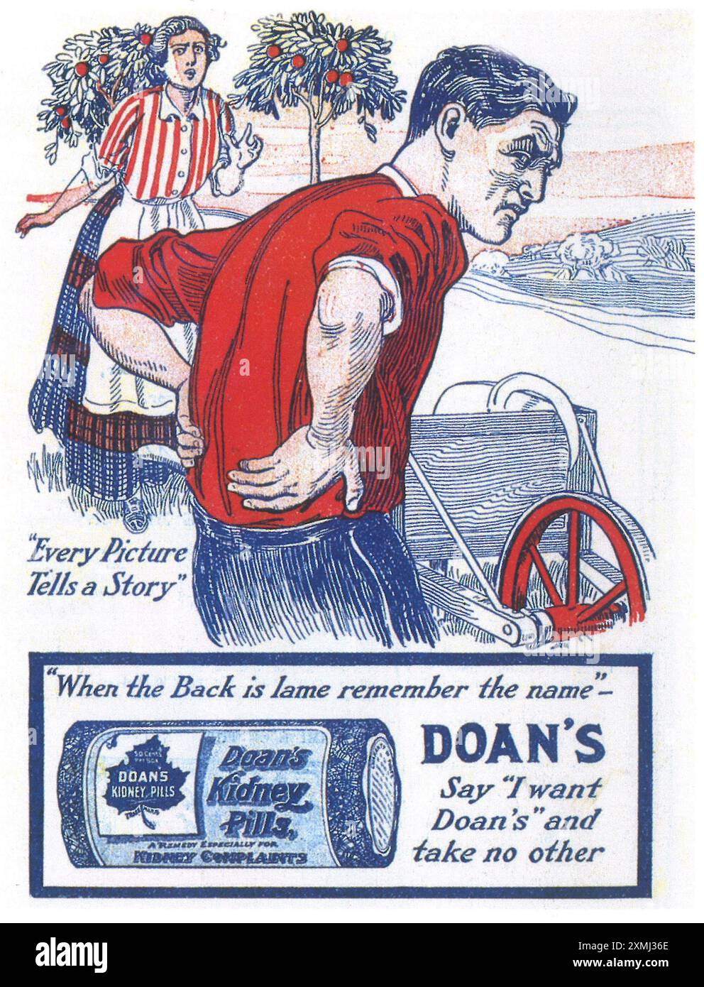 Woman and pills and retro hi-res stock photography and images - Alamy