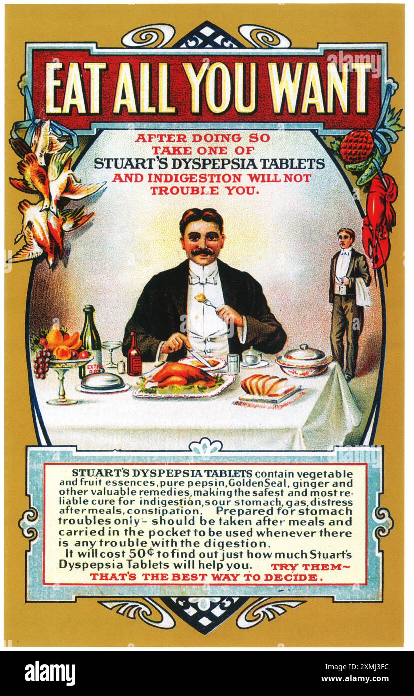 Stewarts dyspepsia tablets hi-res stock photography and images - Alamy