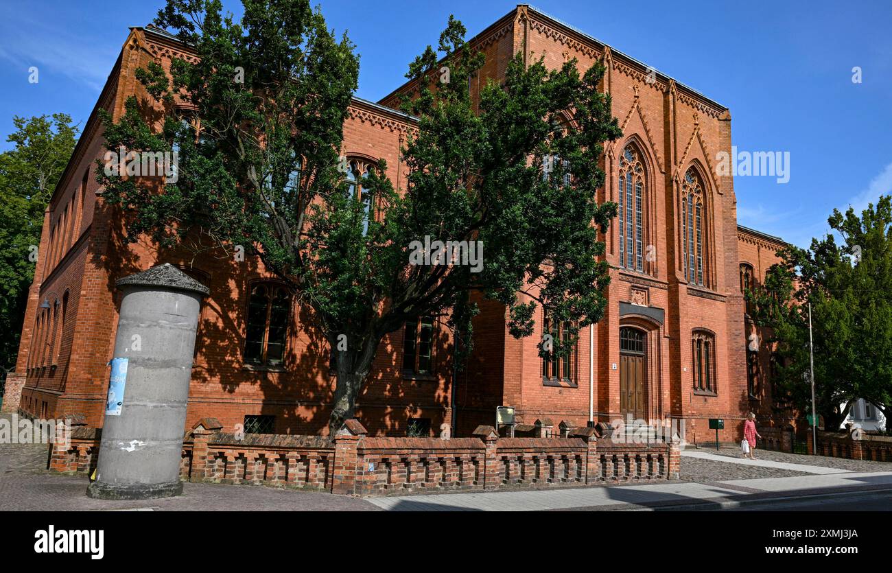 Perleberg, Germany. 25th July, 2024. The main building of the Gottfried ...