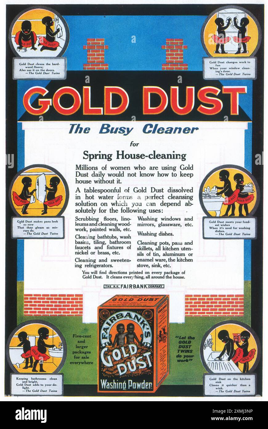 Retro cleaning ad hi-res stock photography and images - Alamy