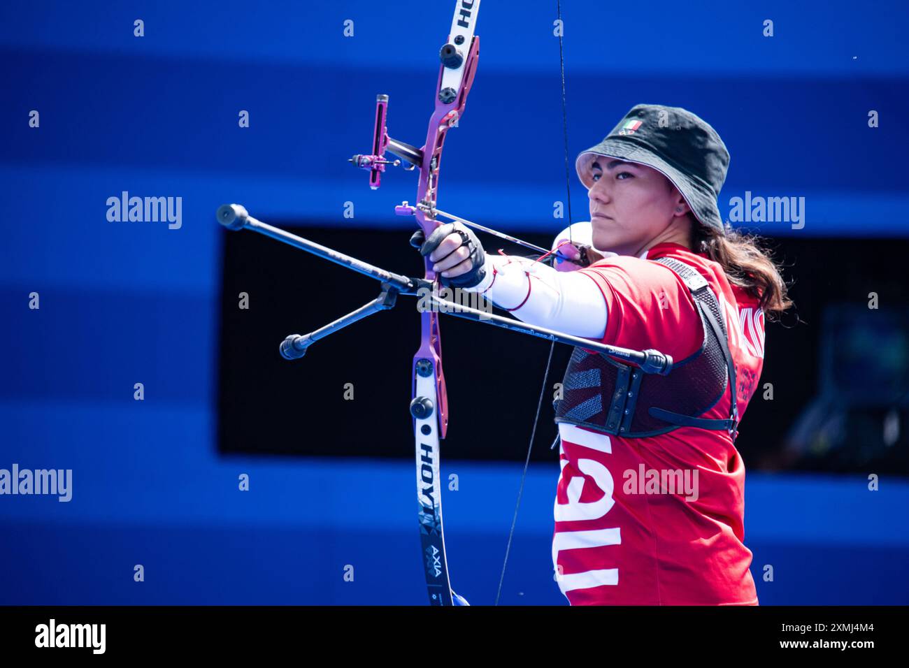 Alejandra Valencia (MEX), Archery, Women's Team during the Olympic ...