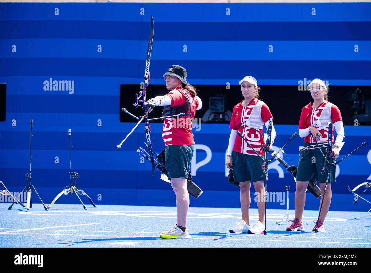 Alejandra Valencia (MEX), Archery, Women's Team during the Olympic ...