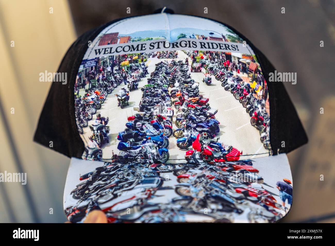 Sturgis, SD, US-June 8, 2024: Main street in town where the Annual ...