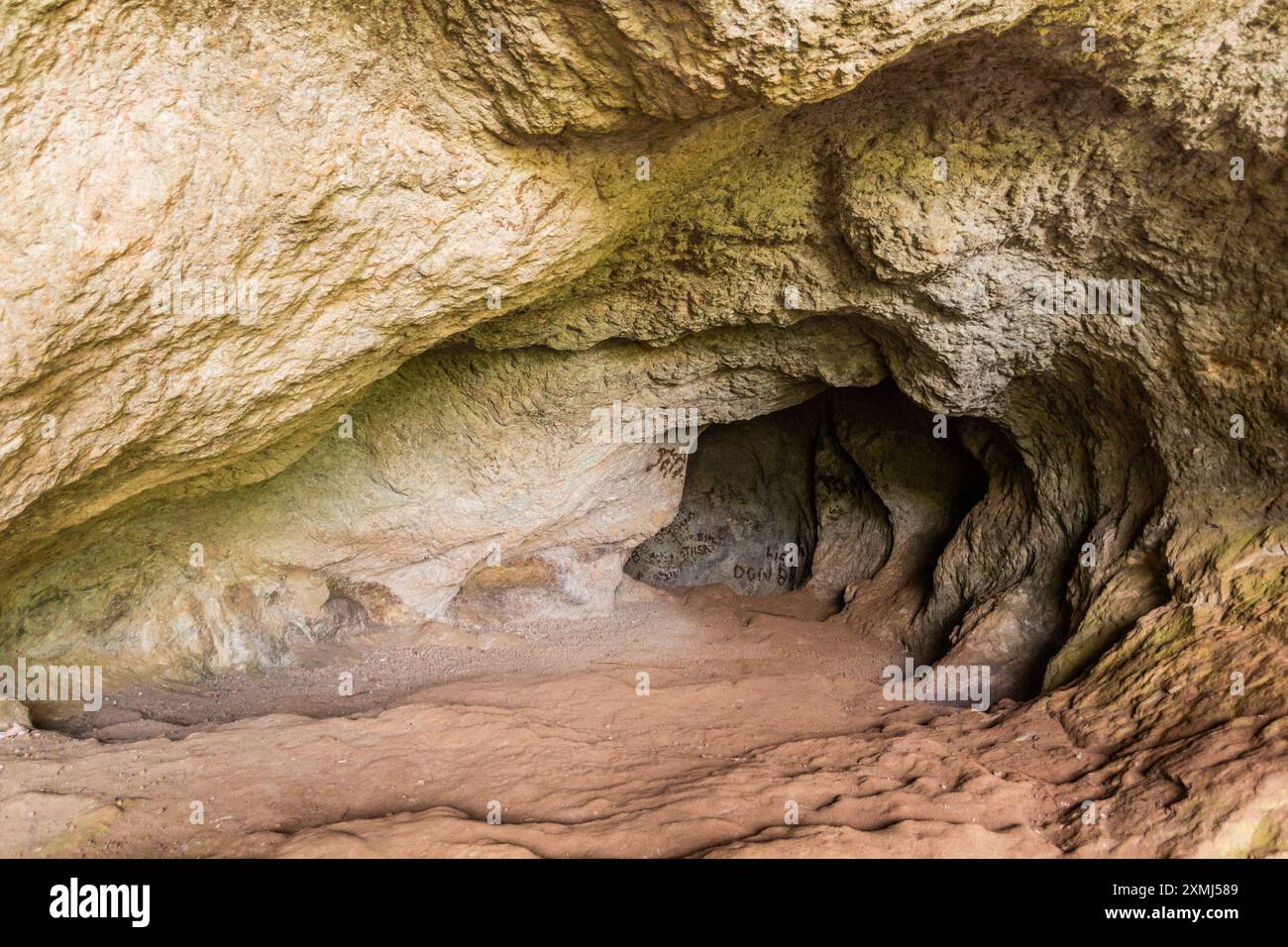 Cave behind Sipi falls, Uganda Stock Photo - Alamy