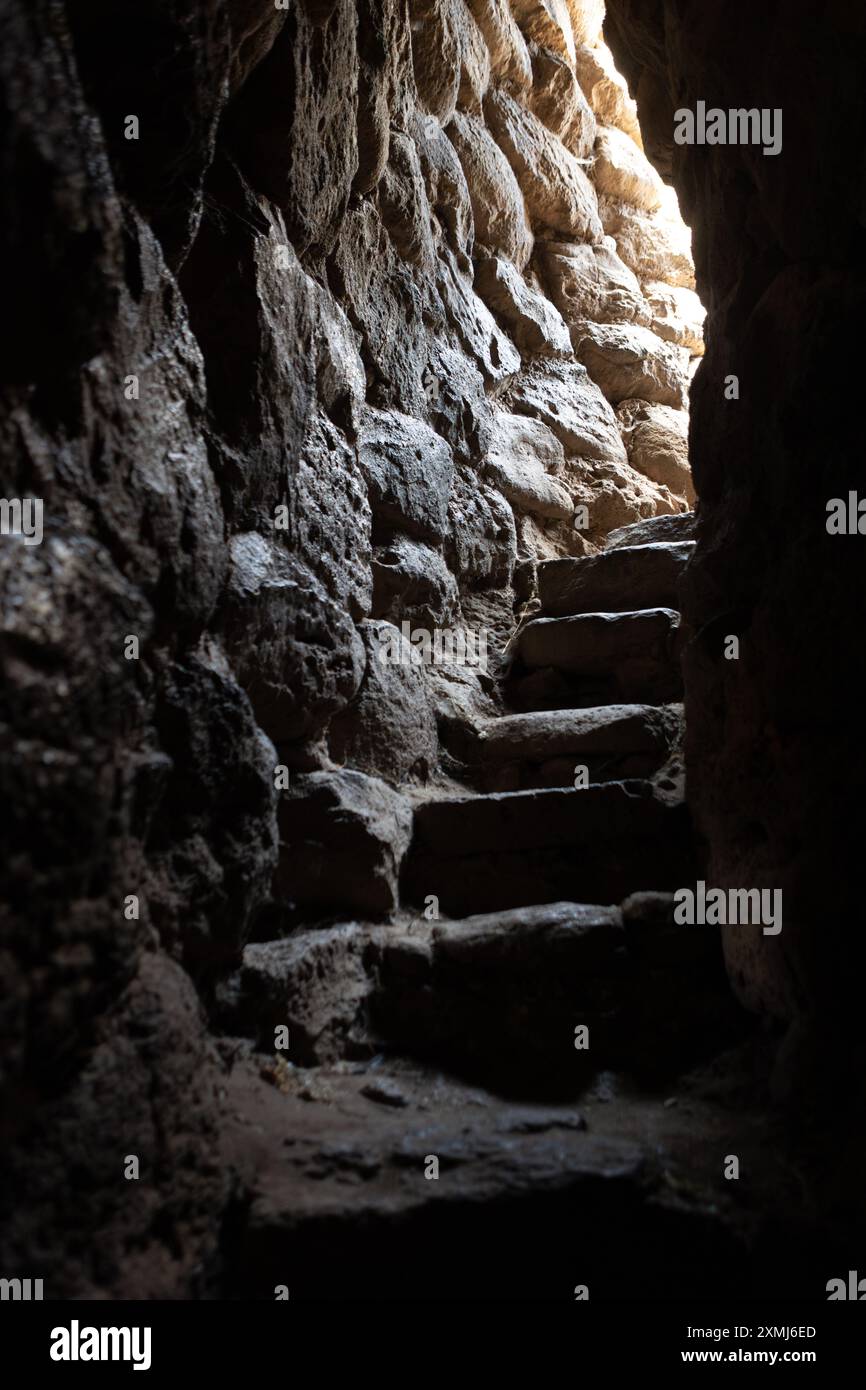 Interior tower in ancient hi-res stock photography and images - Alamy
