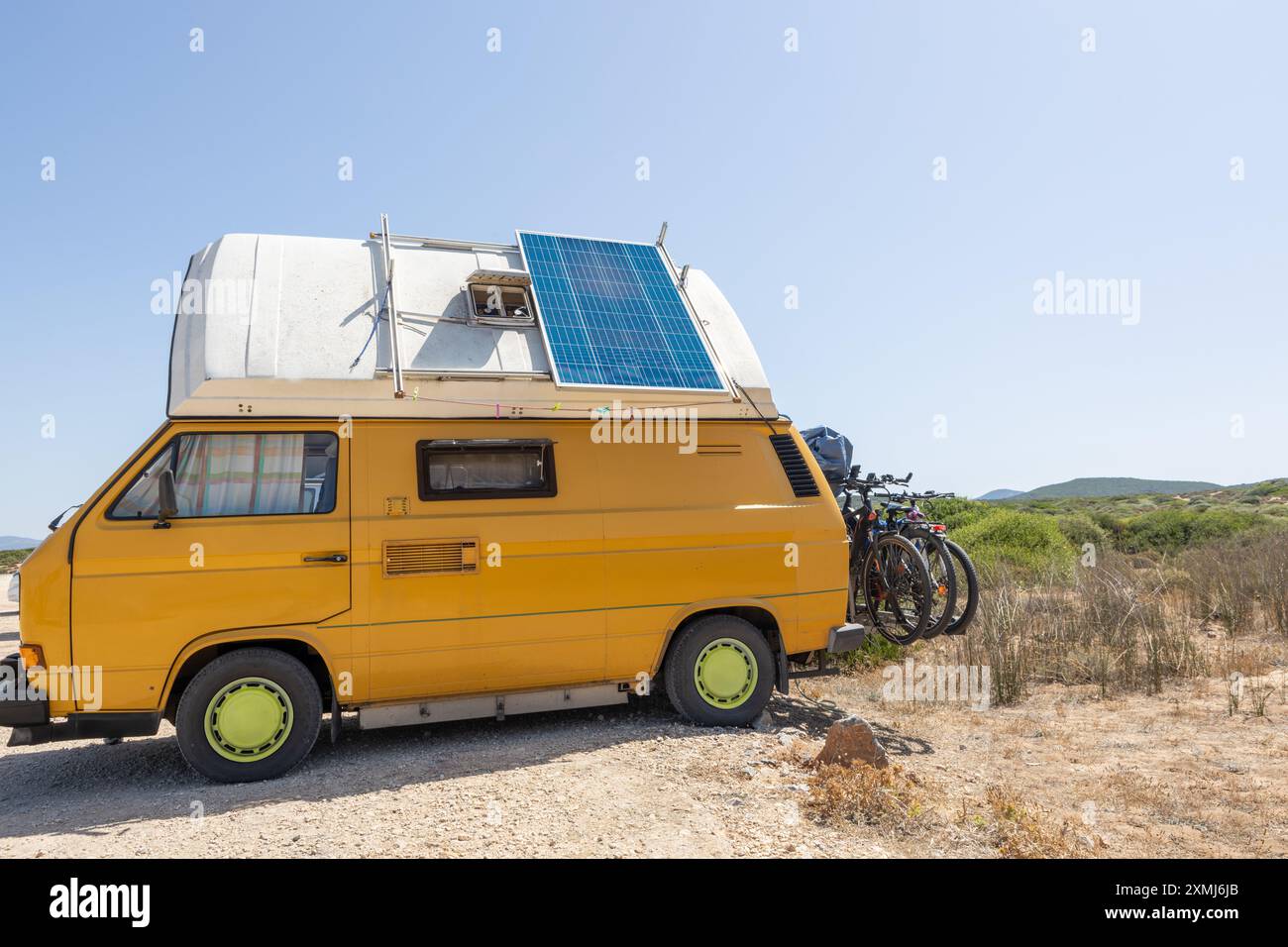 Solar panel camper van hi-res stock photography and images - Alamy