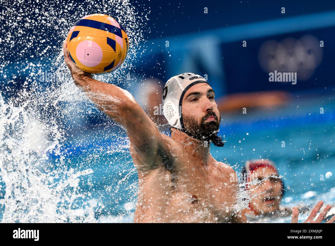 Andrea Fondelli of Italy during the water polo men match between team ...